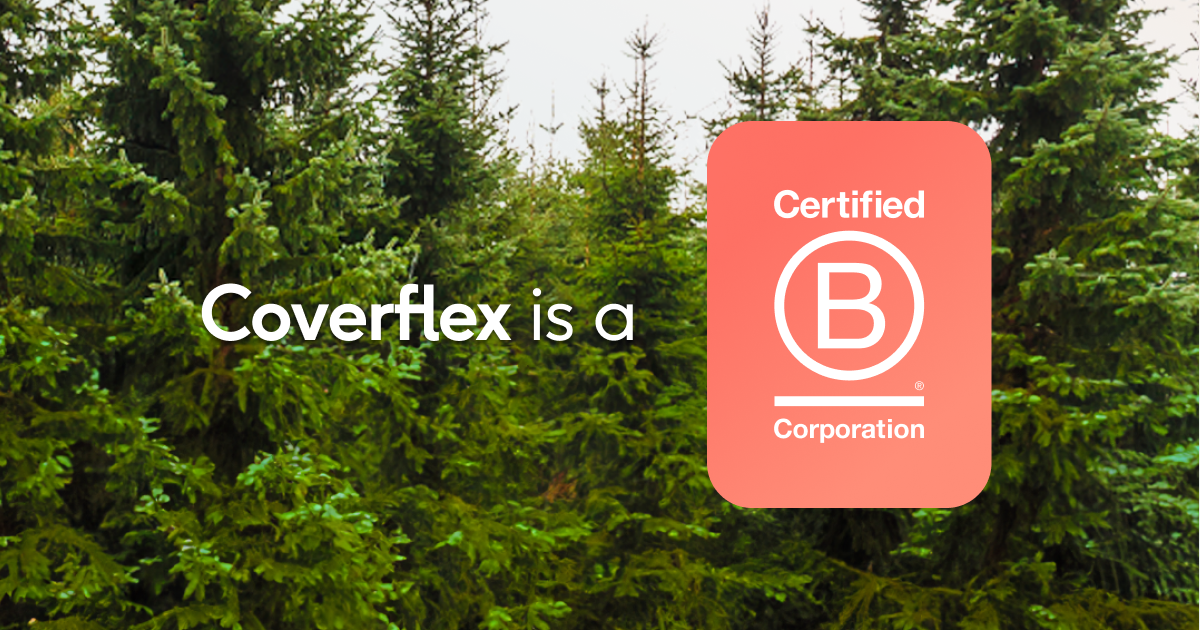 Coverflex is now B Corp certified! | Coverflex Blog